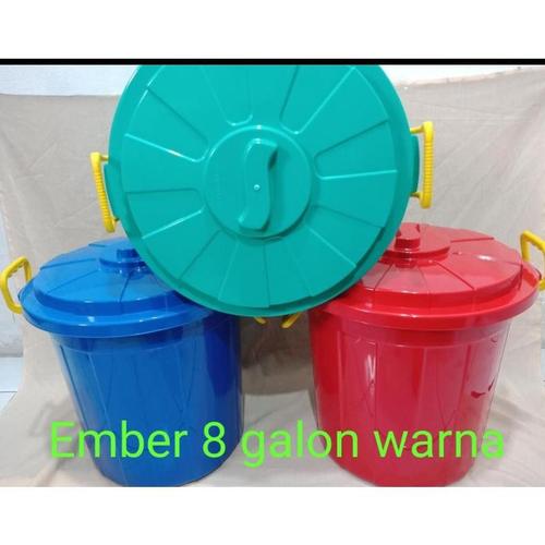 Jual [Allure] Ember 8 galon tutup - tong air 30 liter serbaguna Promo ...