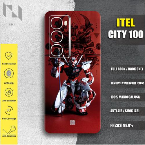 Jual -ISI 2- ITEL CITY 100 Garskin/Skin Protector/Case Skin Premium ...