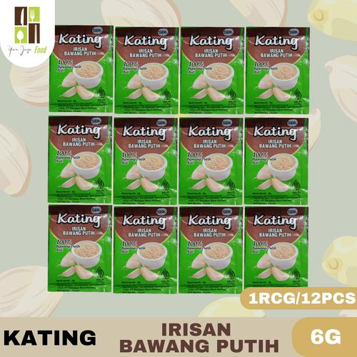 Jual Kating Irisan Bawang Putih / 100 % Bawang Putih Asli /Sachet/6g ...