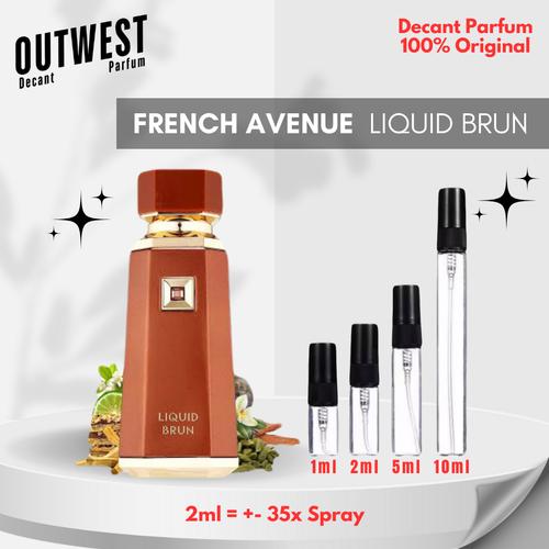 Jual Decant Parfum Fragrance World French Avenue Liquid Brun EDP - 1ml ...