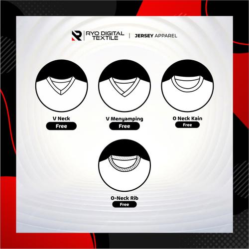 Jual Krah Jersey O-Neck & V-Neck Variasi - V-NECK TENGAH - Kab ...