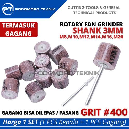 Jual Tuner Amplas #400 8 10 12 14 16 20 mm TERMASUK GAGANG Rotary Fan ...