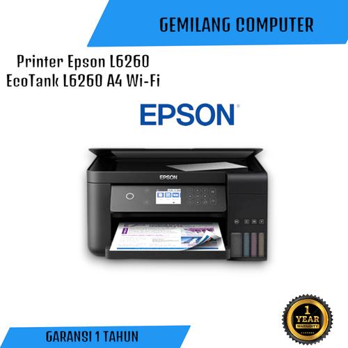 Jual Printer Epson L6260 EcoTank L6260 A4 Wi-Fi Duplex All-in-One Ink ...