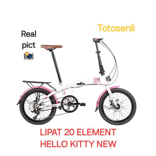 Jual SEPEDA DEWASA LIPAT 20 inch POLICE MILAN HELLO KITTY SEPEDA MODEL ...
