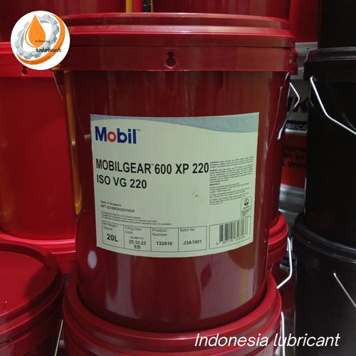 Jual Mobilgear 600 XP 220 Gear Oil ISO VG 220 Pail 20 liter - Jakarta ...