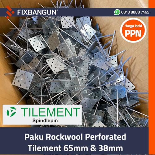 Jual Spindle Pin Tilement 65mm & 38mm Paku Rockwool Perforated Spindel ...