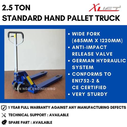 Jual Hand Pallet Jack X-lift 2500 kg Narrow Wide Ban Ngai - 2tonN ...