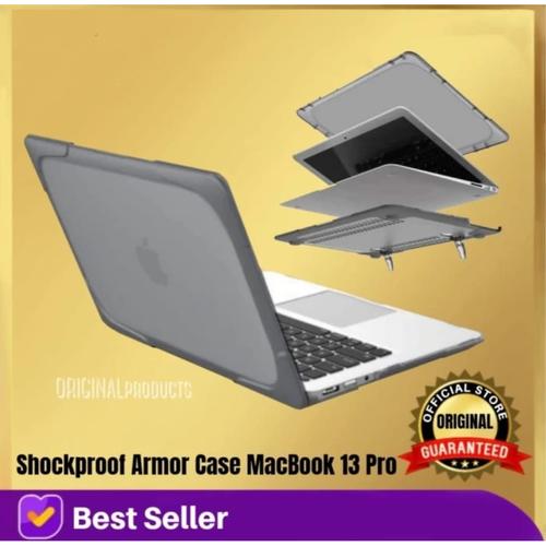 Jual Shockproof Armor Case Stand hardcase Macbook 13 air M1 13 inch ...