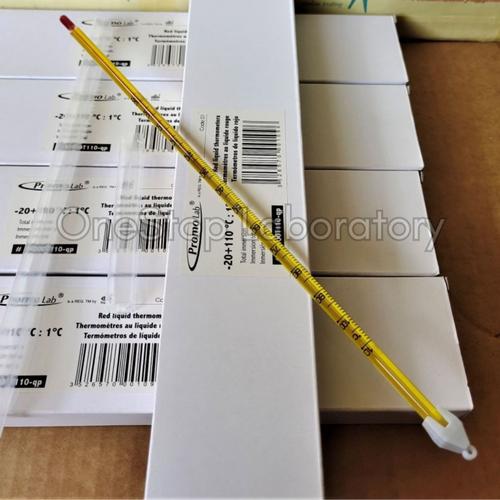 Jual Thermometer alkohol -20 to 110 C Termometer -20 +110 C/1 ALLA ...