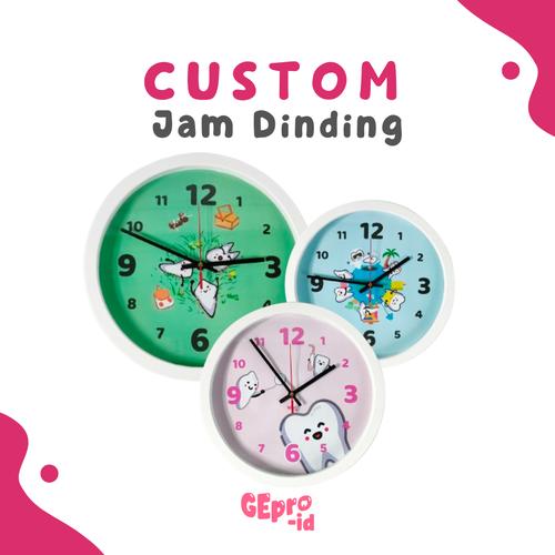 Jual CUSTOM | Jam Dinding Gigi Minimalis Ekslusif Desain Hiasan ...