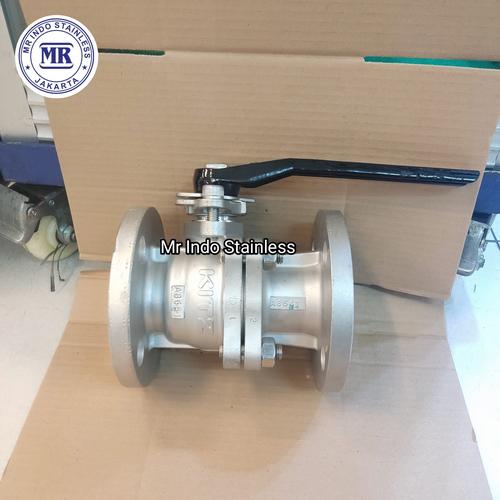 Jual Kitz Ball Valve 2 1/2" Inch Stainless SS304 Flange JIS 10K DN65 - Jakarta Barat - MR INDO ...