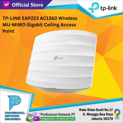 Promo TP-LINK EAP223 AC1350 Wireless MU-MIMO Gigabit Ceiling Access ...