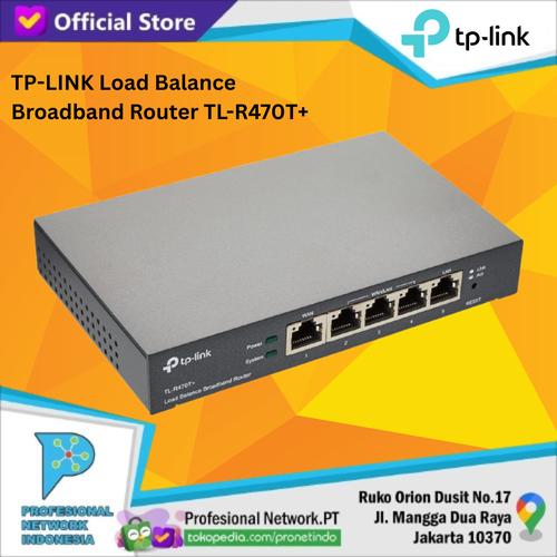 Promo TP-LINK Load Balance Broadband Router TL-R470T+ Cicil 0% 3x ...