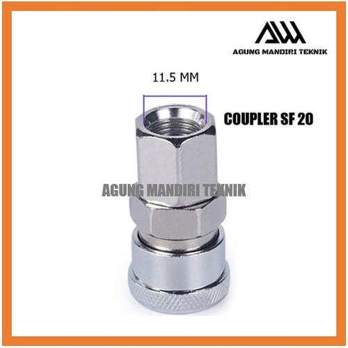 Jual Coupler SF 20 Drat Dalam Sambungan Selang kompresor Female ...
