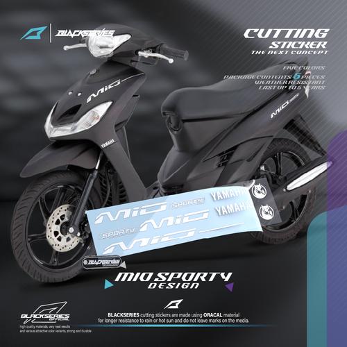 Jual Cutting Stiker Mio Sporty | Stiker Set Yamaha Mio | Mio - Putih ...
