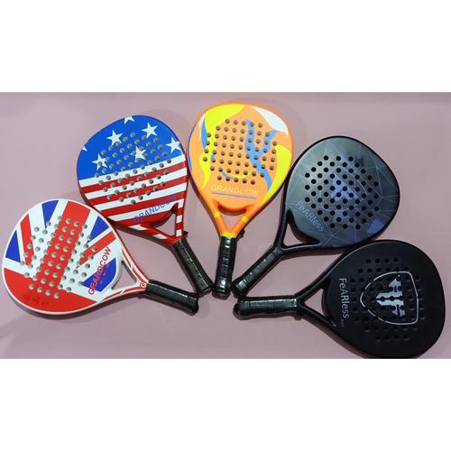 Jual RAKET PADEL / PADEL TENNIS GRANDCOW & FeARless CARBON FIBER ...