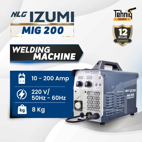 Jual Mesin Las Izumi MIG 200 Travo Las Listrik Tanpa Gas / Welding ...