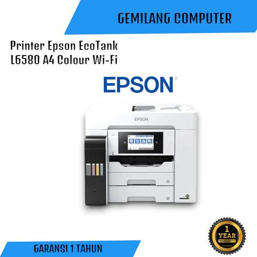Jual Printer Epson EcoTank L6580 A4 Colour Wi-Fi Duplex All-in-One Ink Tank - Jakarta Pusat ...