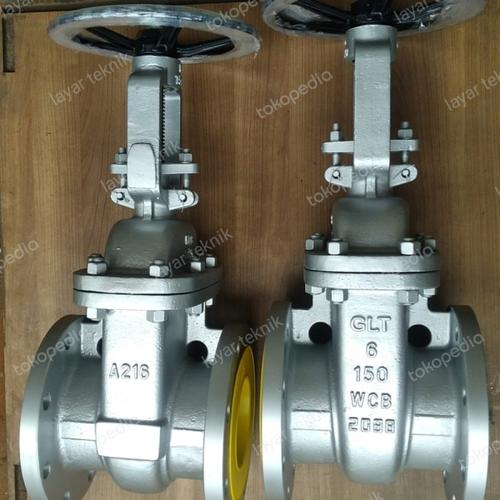 Jual gate valve glt 150 wcb 16inch flange - Jakarta Barat - layar teknik | Tokopedia