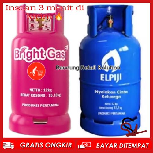Jual Tabung Gas 12kg (KOSONGAN) Tabung Bright Gas 12kg Tabung Gas Lpg ...