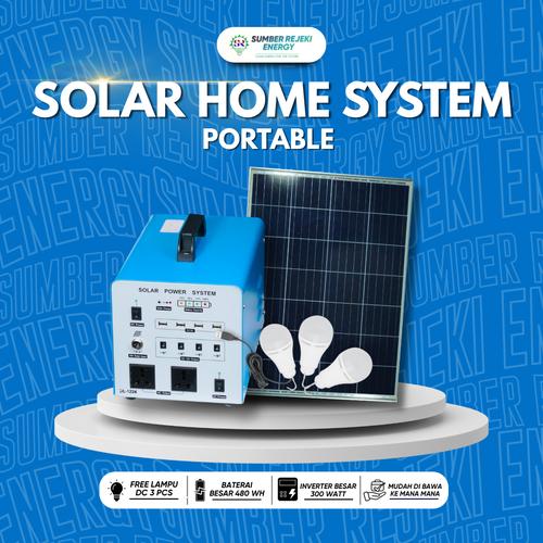 Jual PLTS Solar Home System 300 watt - 480 WH - Kota Surabaya ...