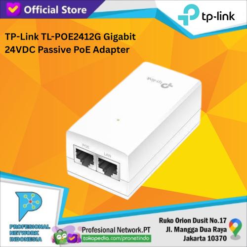 Jual TP-Link TL-POE2412G Gigabit 24VDC Passive PoE Adapter - Jakarta ...