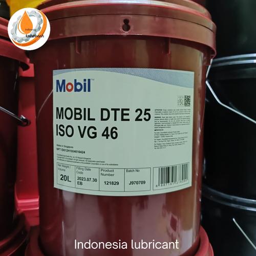 Jual Mobil DTE 25 Hydraulic Oil (ISO VG 46) Original Pail 20 liter ...
