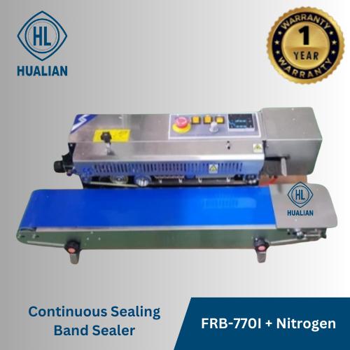 Jual Mesin Press Kemasan Continuous Band Sealer Angin Nitrogen FRB-770I ...