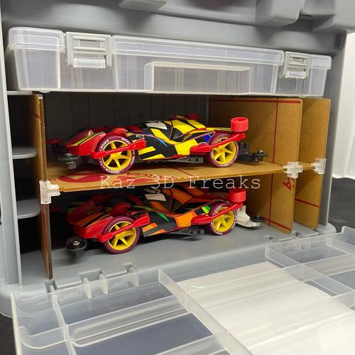 Jual Sekat Tamiya Kotak MaxBuilt AZKO Box Mobil Mini4wd Aksesoris ...