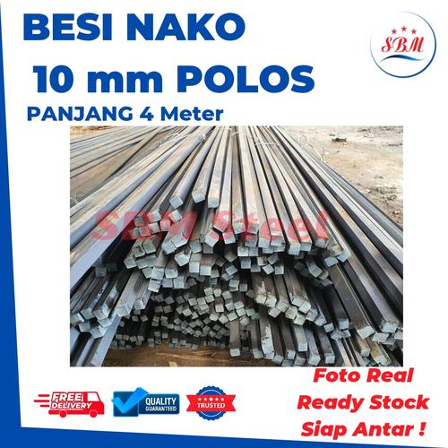 Jual BESI NAKO 10 MM X 4,5 M POLOS - Kota Tangerang - SBM STEEL | Tokopedia