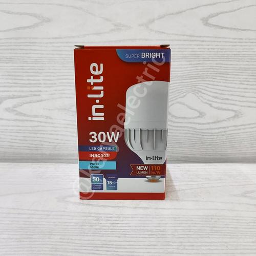 Jual LAMPU LED BULB CAPSULE INLITE IN LITE INBC002 30WATT 30W VALUE PUTIH - Jakarta Barat ...