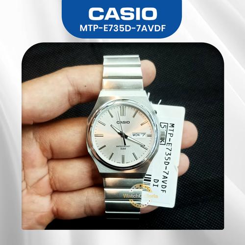 Promo Jam Tangan Pria Casio General MTP-E735D-7A MTP-E735D MTP-E735D-7AVDF Original Resmi Cicil ...