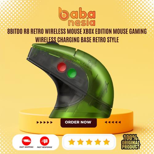 Jual 8BITDO R8 Retro Wireless Mouse Xbox Edition Mouse Gaming Wireless ...