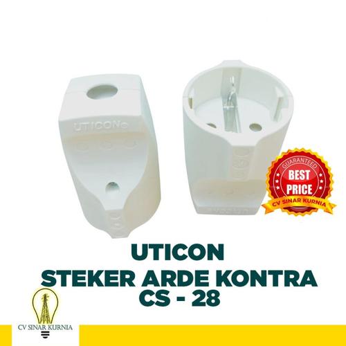 Jual UTICON KONTRA STEKER ARDE CS-28 CONTRA CS28 ASLI KUNINGAN ORIGINAL ...