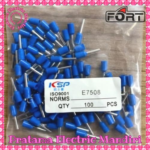 Jual FORT KSP SKUN KABEL FERULES SCUN FERRULES E-7508 E7508 E 7508MM 0 ...