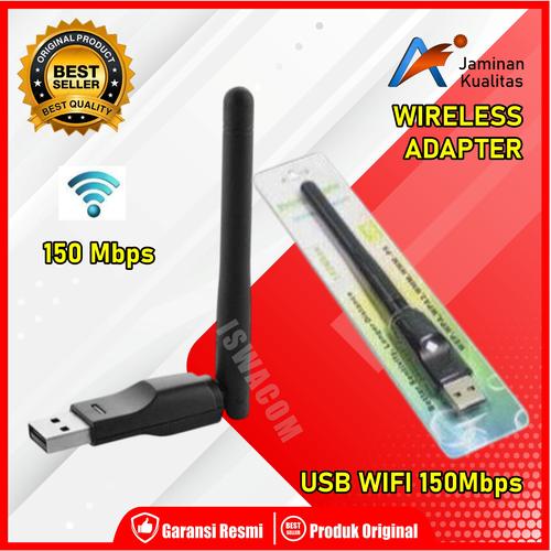 Jual USB Dongle Wireless WIFI Receiver USB Adapter 802.11N 150Mbps Antenna - Kota Surabaya ...