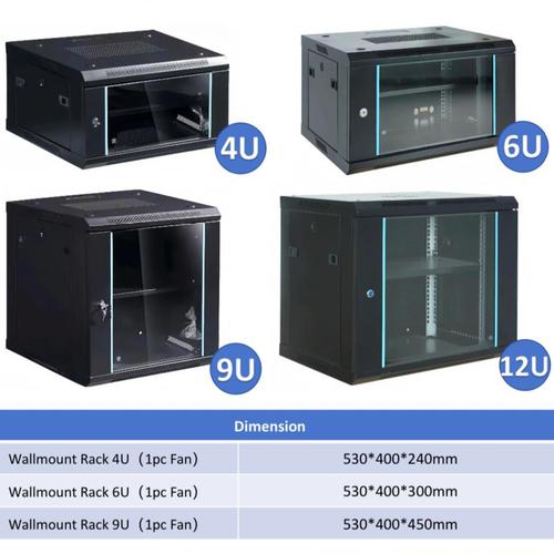 Jual Wallmount Rackmount 9U Rack Server 9U - Kota Bandung - Jalan ...