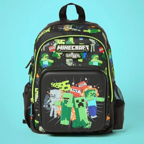Jual Tas Smiggle Minecraft Junior Backpack/ Tas Sekolah Minecraft/ Kado ...