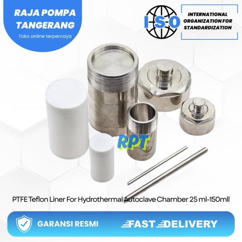 Jual PTFE Teflon Liner Chamber 250 ml For Autoclave Hydrothermal ...