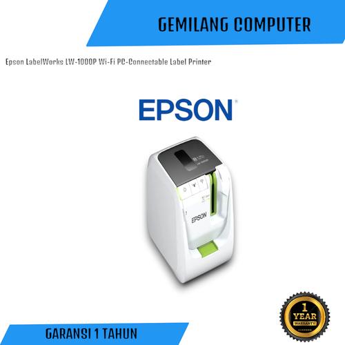 Jual Epson LabelWorks LW-1000P Wi-Fi PC-Connectable Label Printer ...