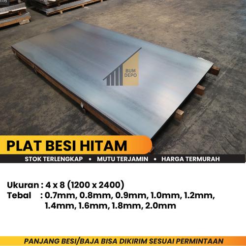 Jual PLAT BESI UKURAN 122X244(CM) ATAU 4X8(FEET) - 4 X 8 X 3.0 ...