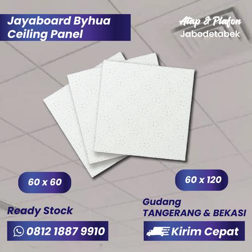 Jual Jayaboard Byhua Ceiling Panel - Plafon Akustik Gyptile - 600x600mm ...
