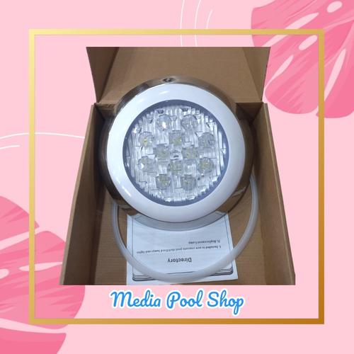 Jual Lampu Kolam Sinar Putih 12 watt 12 Volt Cover Model Stainless ...