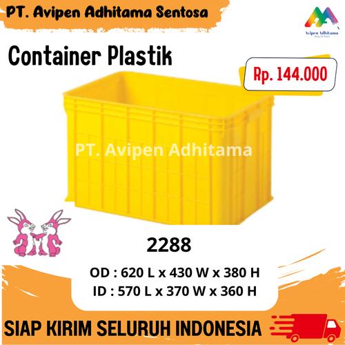 Jual Keranjang Industri Rabbit Kontainer Plastik Container Box ...