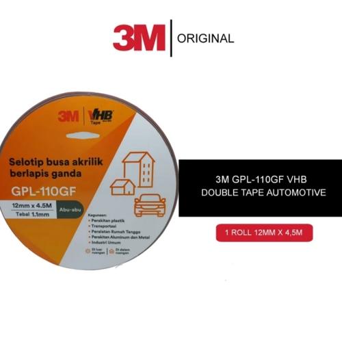 Jual 3M Double foam tape Vhb 4900-Dabel tip permanen Kuat 1/2 in x 4,5 ...