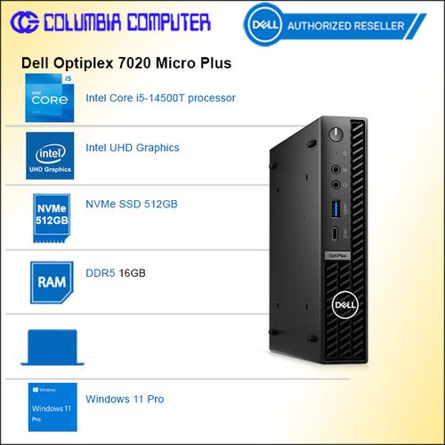 Jual Dell Optiplex 7020 Micro Plus core i5-14500T 16GB-DDR5 512GB-SSD ...