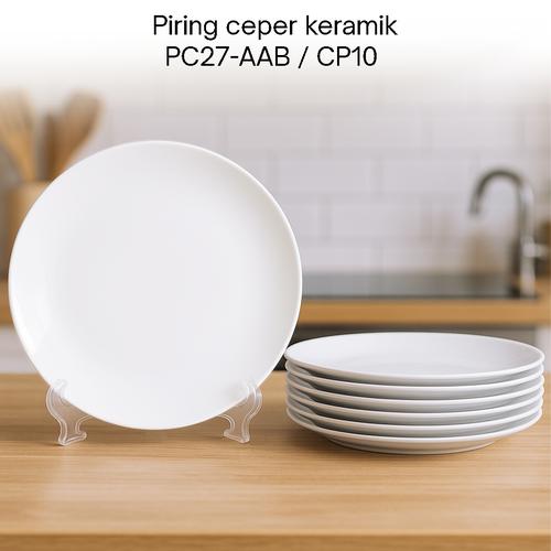 Jual Piring Ceper Keramik / Piring Bulan 10inch (1PCs) CP10 / PC27-AAB ...