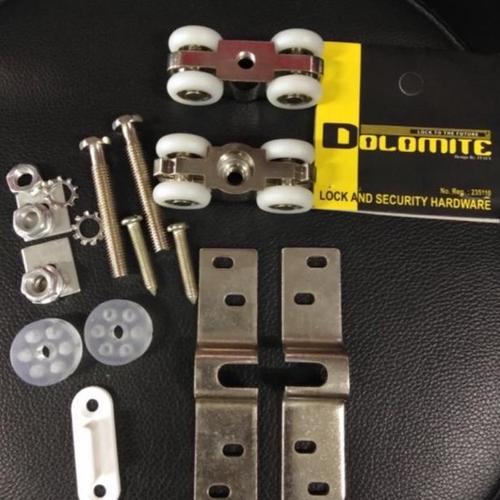 Jual [KNN] Paket Roda Husky Pintu Geser Roda sliding door Rel pintu ...