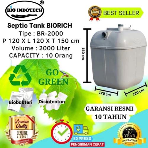 Jual Septic Tank Bio, Tangki Septik BIORICH BIO INDOTECH - BR-2000 ...