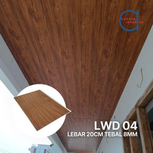 Jual LAMIWOOD Plafon PVC Glossy Doff Premium Tahan Air & Anti Rayap ...